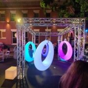 LED Swings Rental - PartyWorks Interactive