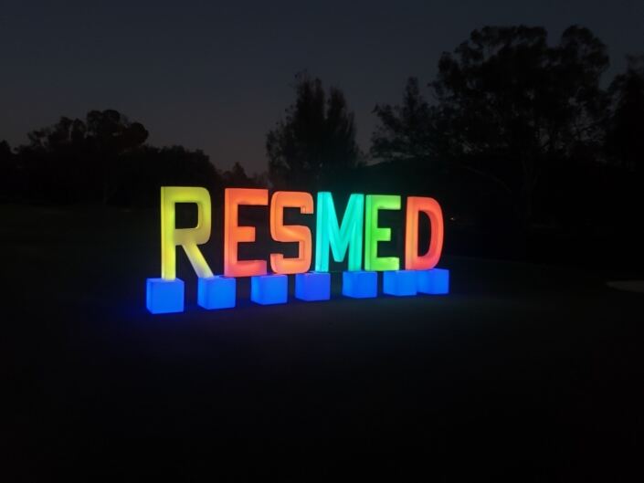 Giant LED Letters ( Custom Sizes) - PartyWorks Interactive