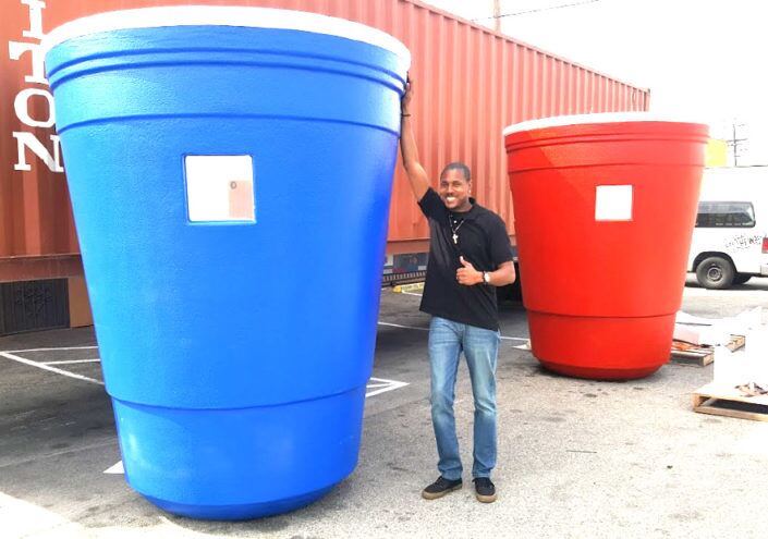 Super Beer Pong Cups - PartyWorks Interactive