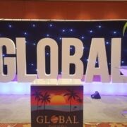 Giant LED Letters ( Custom Sizes) - PartyWorks Interactive