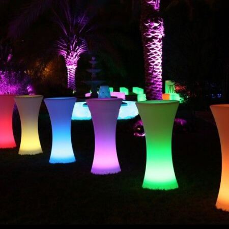 LED Cocktail Table - PartyWorks Interactive