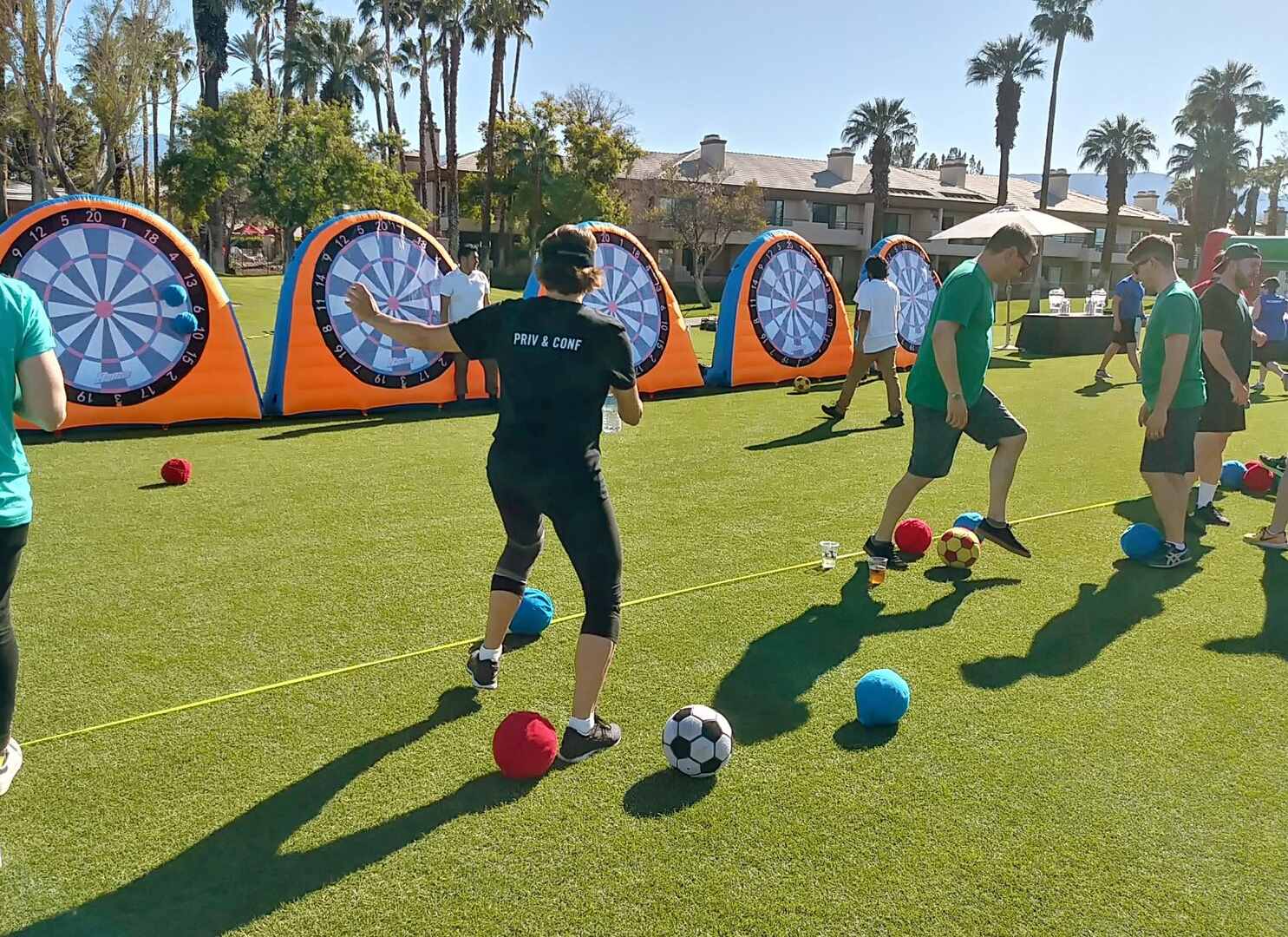 Soccer Dart Goal - PartyWorks Interactive